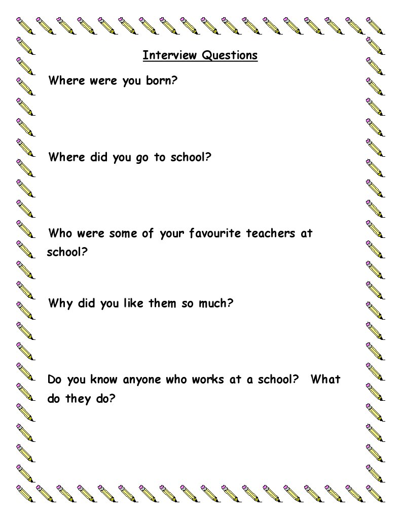 Student Interview Questions Guide | PDF