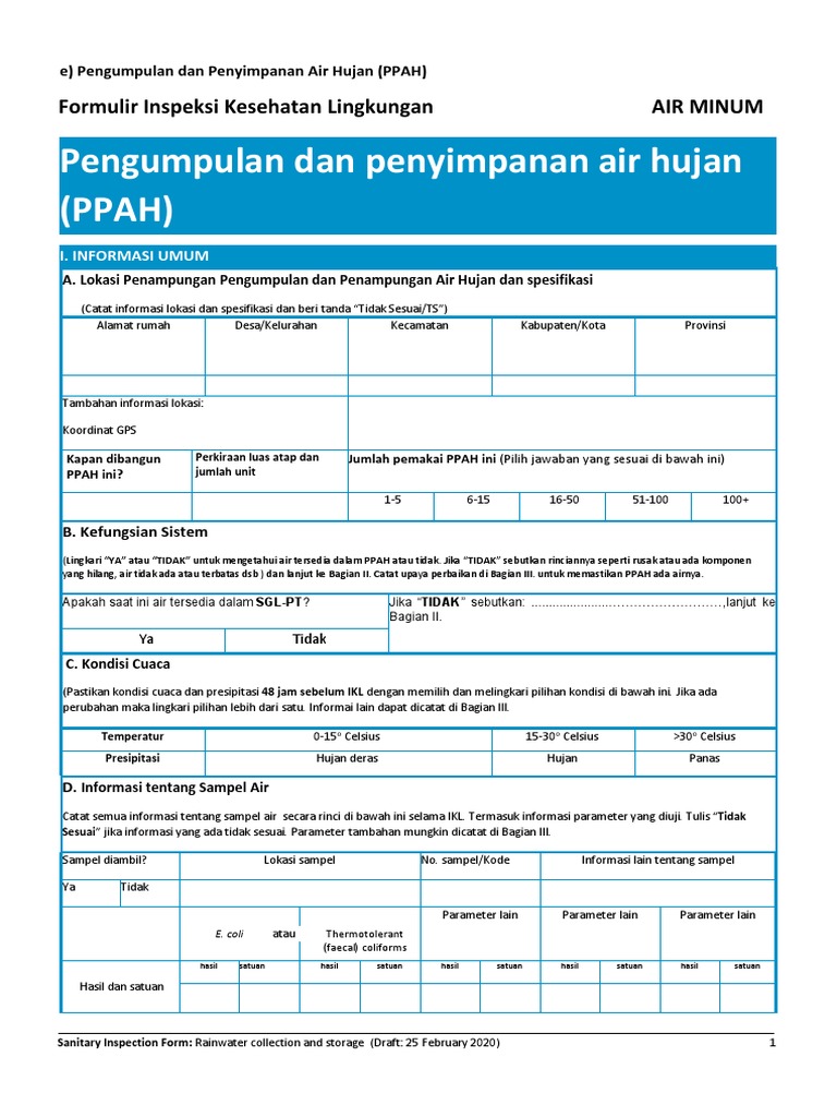Form IKL PPAH | PDF