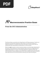 AP Microeconomics Unit 2 - Supply and Demand Practice Test | PDF ...