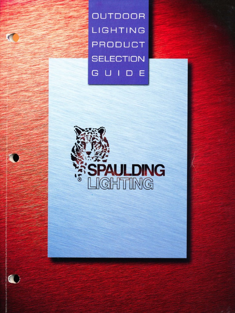 Spaulding Lighting Product Selection Guide 1st Edition 8-98 | PDF ...