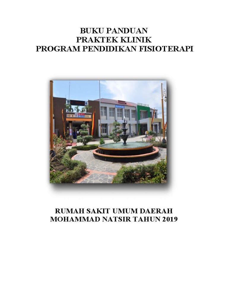 Panduan Praktek Klinik Fisioterapi | PDF