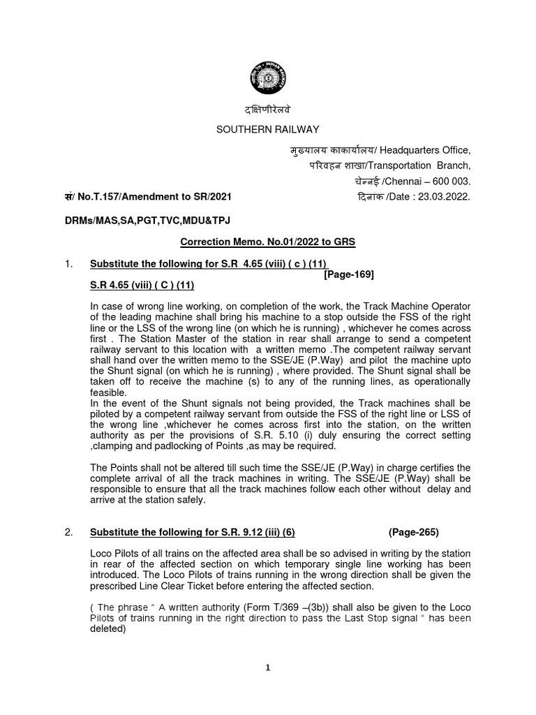 Correction Memo No 01 2022 | PDF | Justice | Crime & Violence