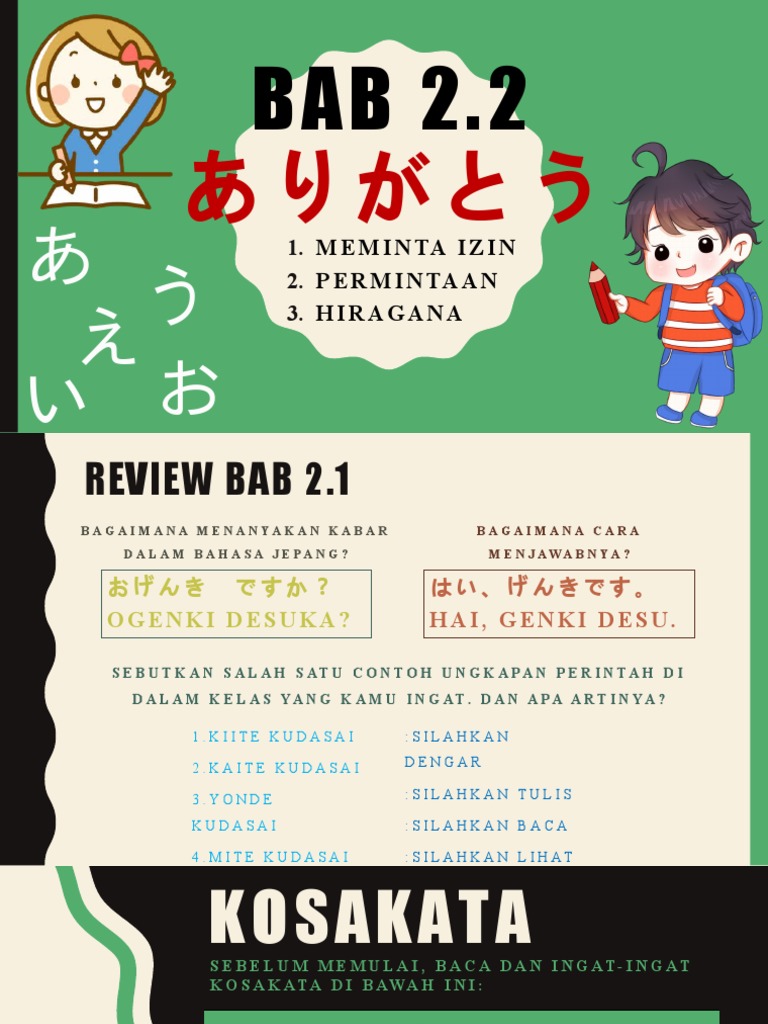 (Template) BAB 2.2 - Arigatou (Bagian 2) | PDF