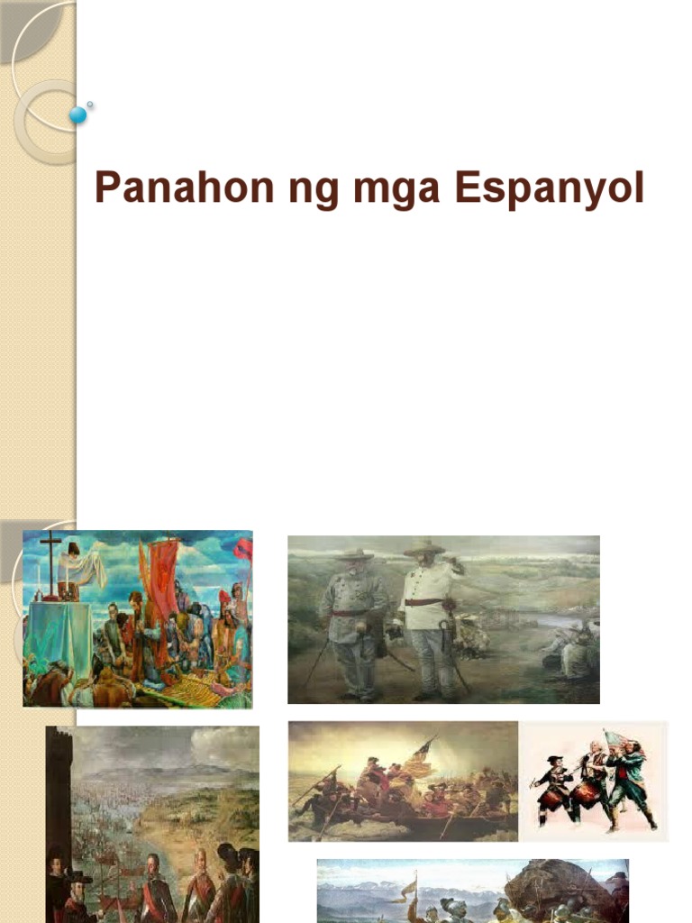 Panahon NG Espanyol | PDF