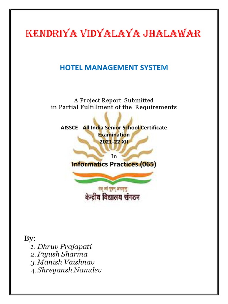 Hotel Management | PDF