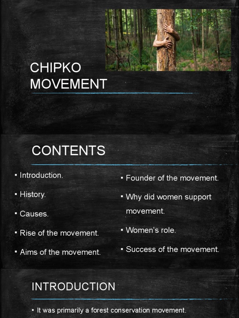Chipko Movement | PDF