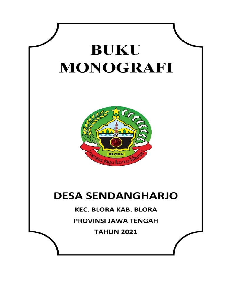 Data Monografi Desa | PDF