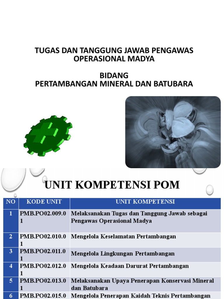 Tugas Dan Tanggung Jawab POM | PDF