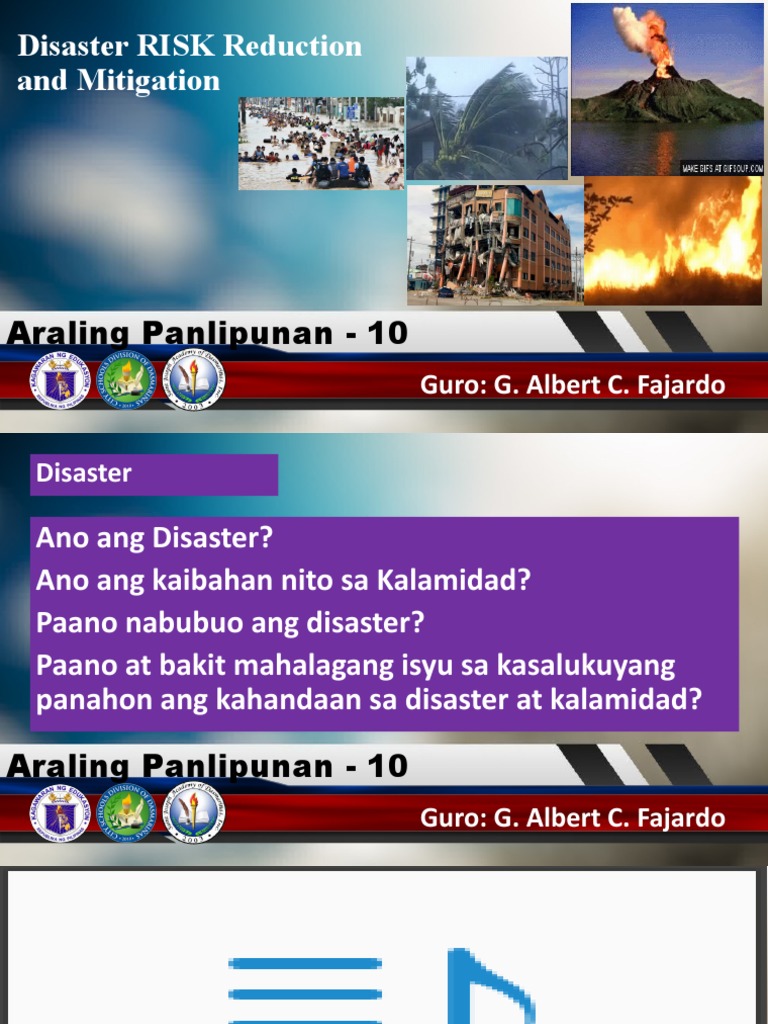 CBDRRM (Disaster Risk Reduction and Mitigation) | PDF