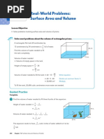 TSA Andvolume of Solids | PDF | Area | Volume