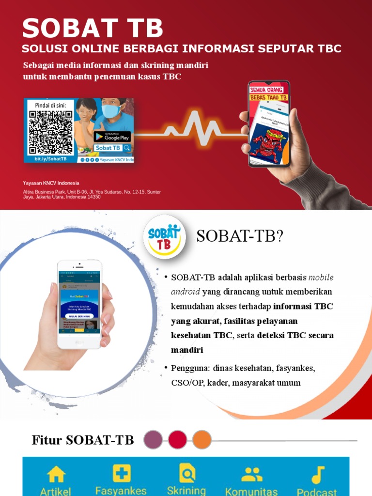 SOBAT TB Sebagai Media Informasi Dan Skrining Untuk Membantu Penemuan Kasus TBC | PDF