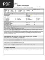 Accident Register (Form 29) | PDF