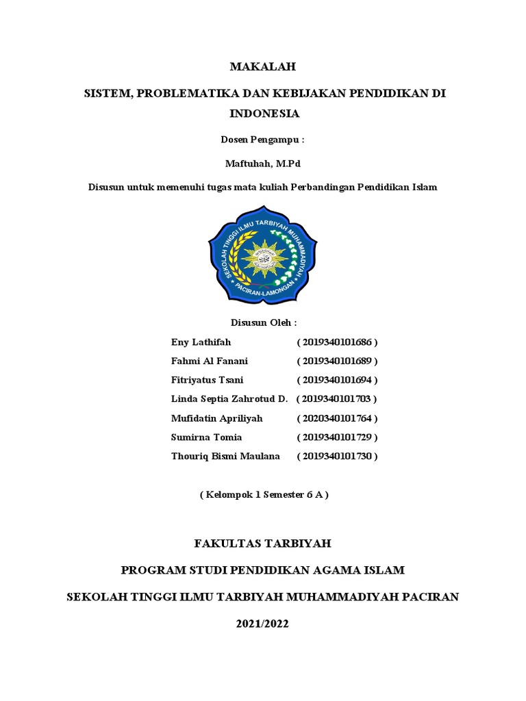 MAKALAH Perbandingan Pendidikan | PDF | Ilmu Sosial