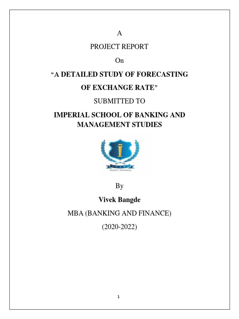 Exchange Rate Forecasting Guide | PDF | Exchange Rate | Foreign ...