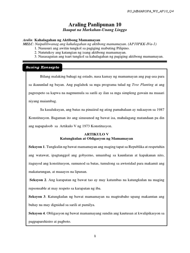 Ap 10 | PDF