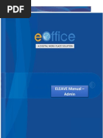 Eleave User Manual | PDF | Button (Computing) | Verification And Validation