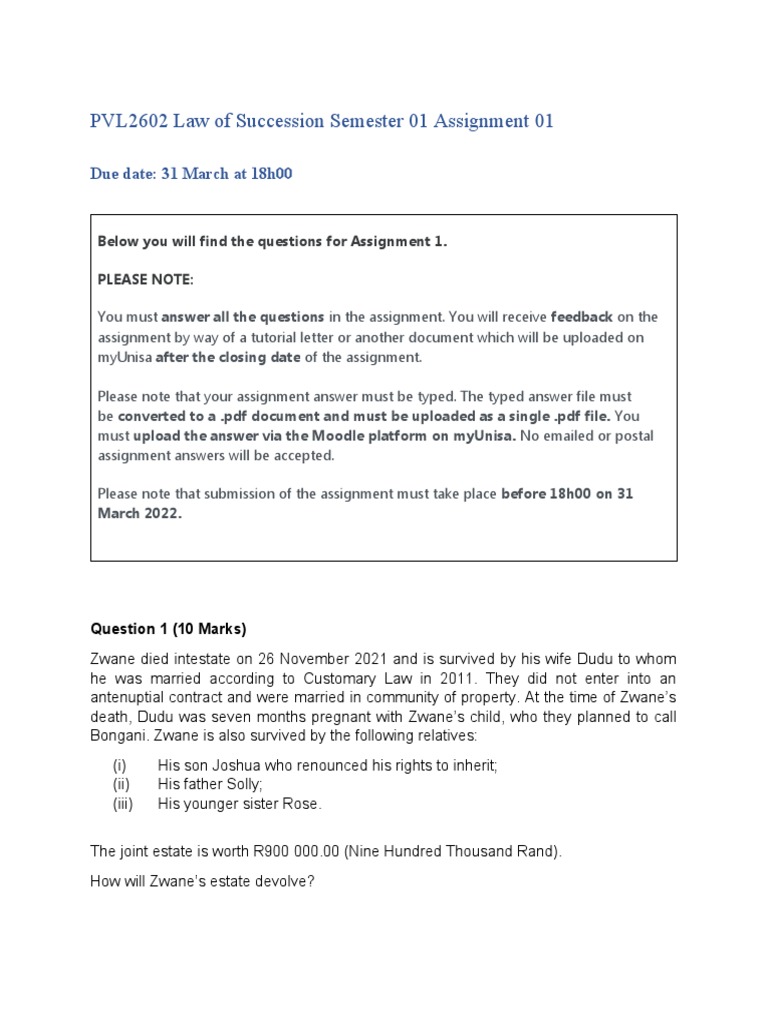 Semester 01 Assignment 01 Final | PDF