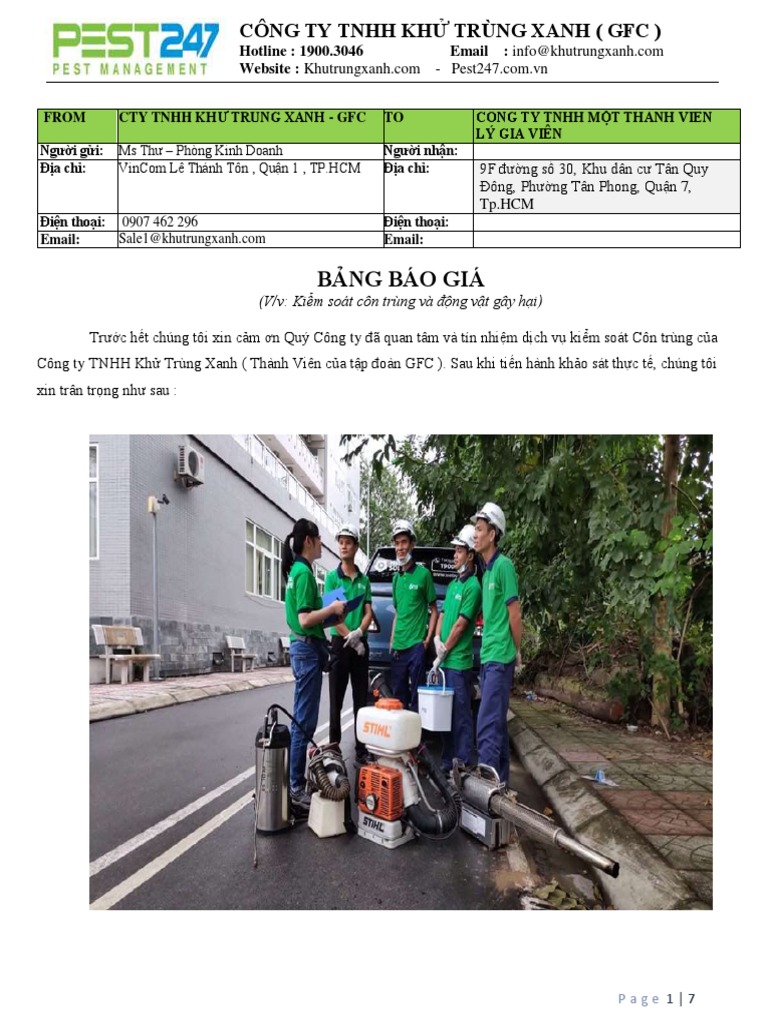 BG Pest Control | PDF
