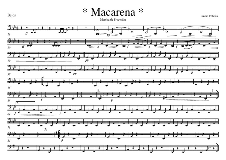 Macarena (Cebrián) | PDF
