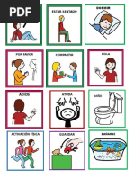 Secuencia - para - Ir - Al - Baño Pictogramas | PDF