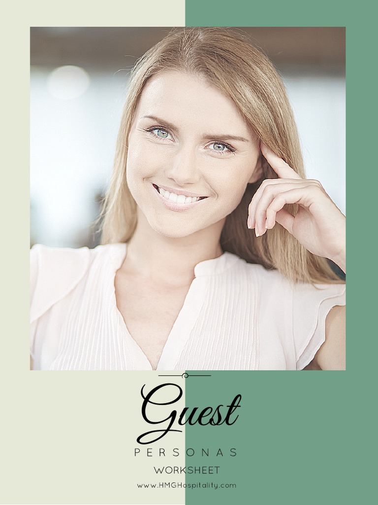 Guest Persona Worksheet 02.21 | PDF | Business