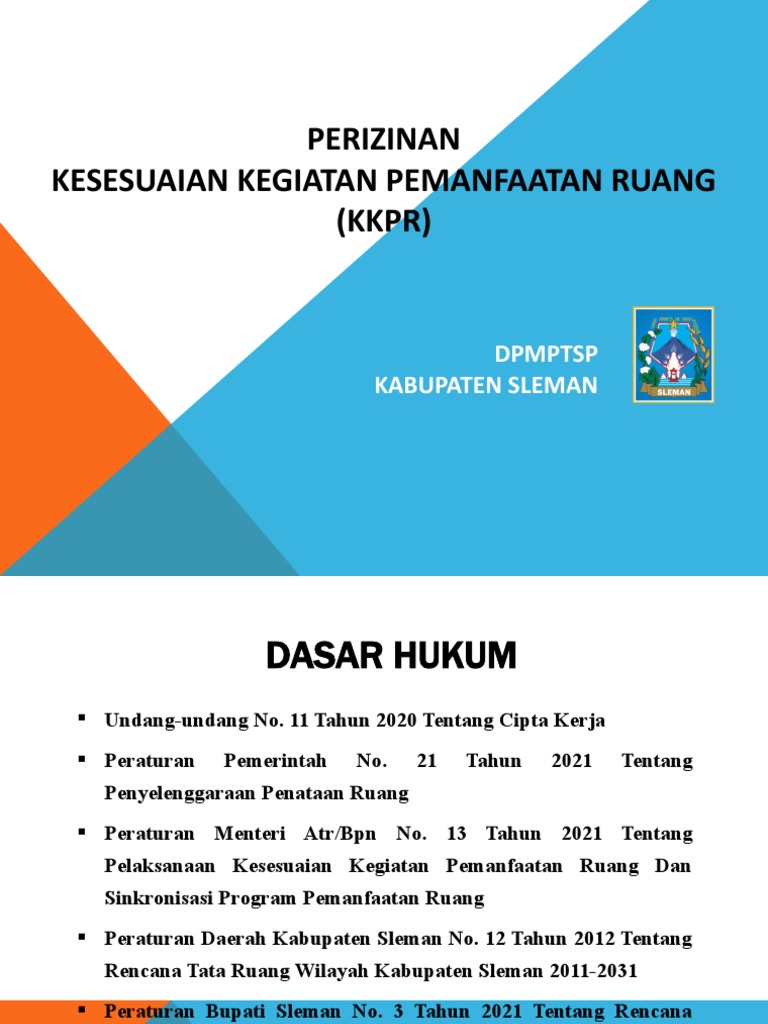 Paparan KKPR Non Berusaha | PDF