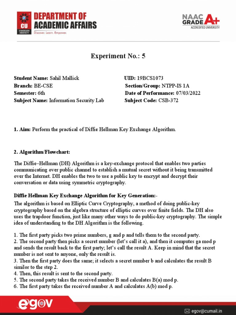 Worksheet 2.1 | PDF | Public Key Cryptography | Cryptography