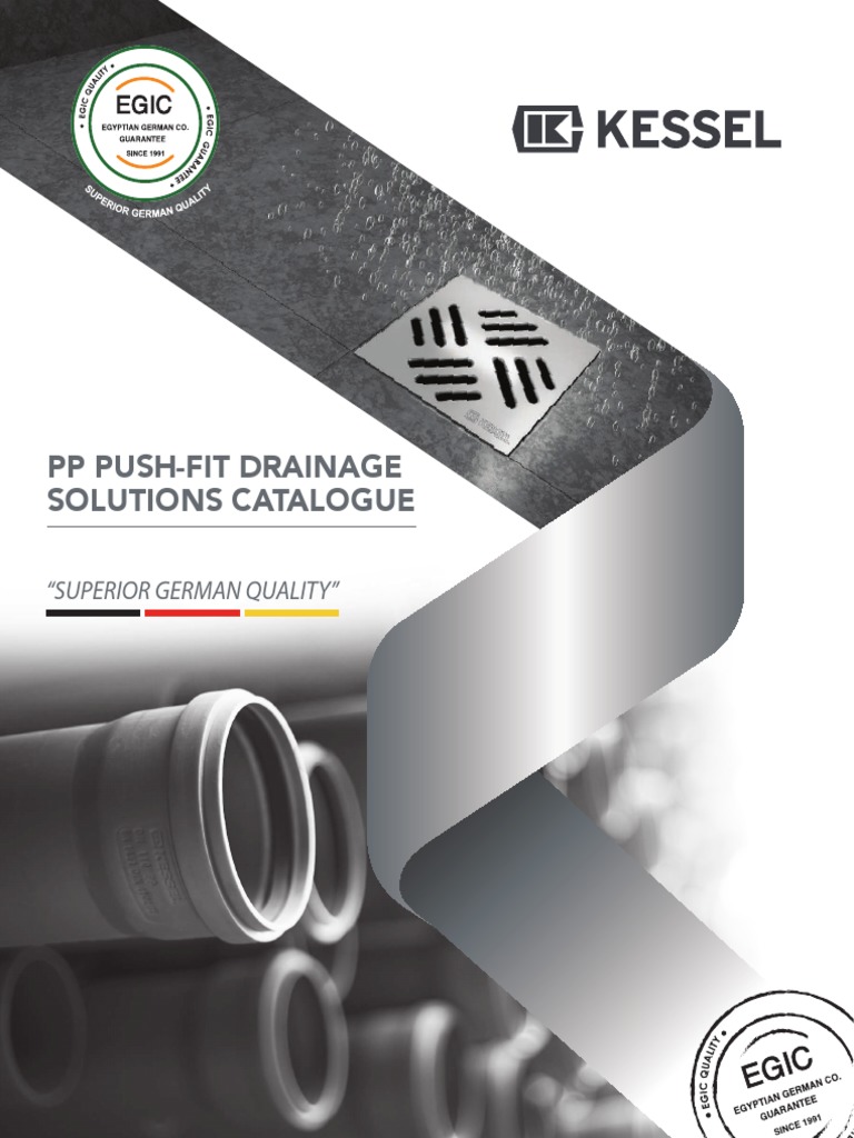 Kessel Drainage Solutions Catalogue | PDF | Pipe (Fluid Conveyance ...