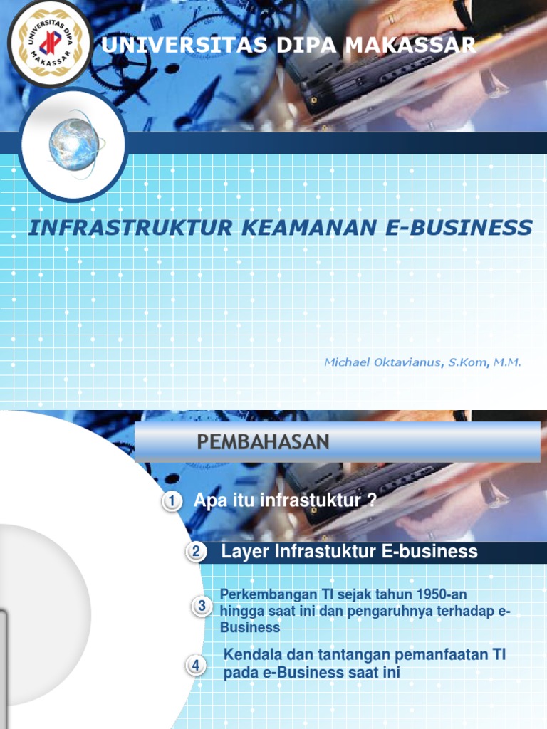 Pertemuan Ke 3 - Infrastruktur E - Bisnis | PDF