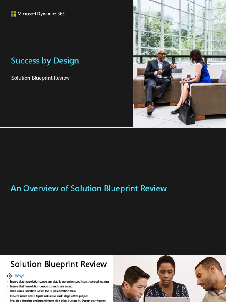 03 Solution Blueprint Review | PDF | Design | Risk