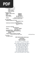 JS Prom Program Script | PDF | Prayer | Leisure