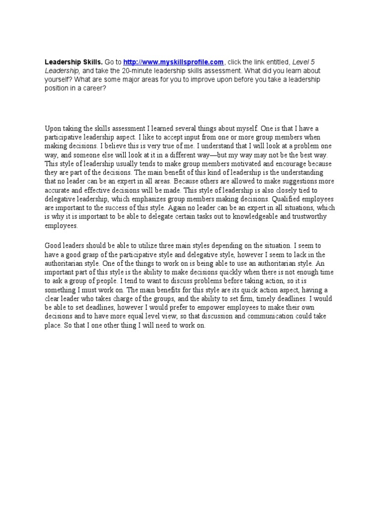 Leadership Skills ch14 | PDF