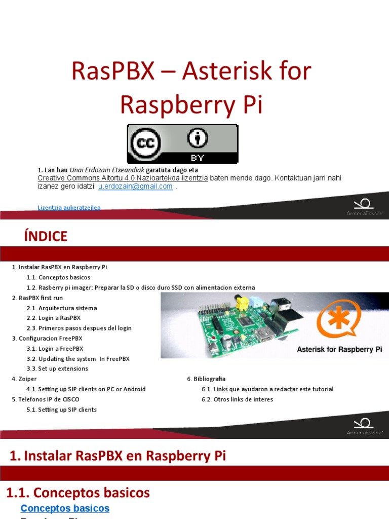 R3 - VOIP - RasPBX - Asterisk For Raspberry Pi | PDF | Software ...