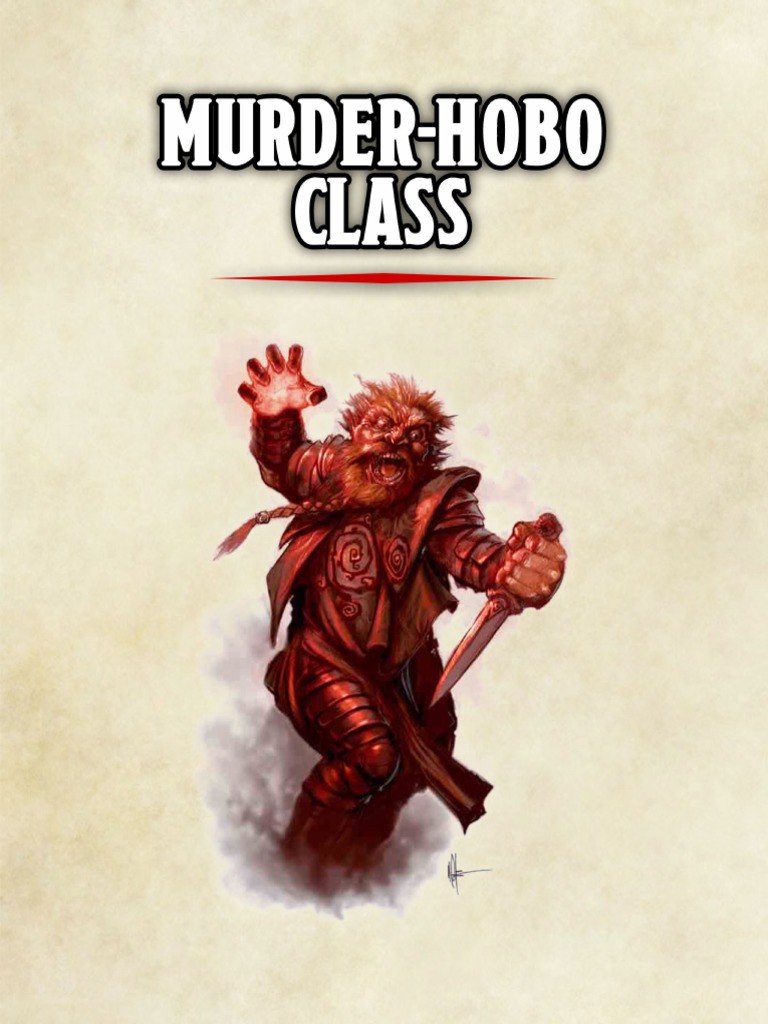 Murder Hobo Class | PDF