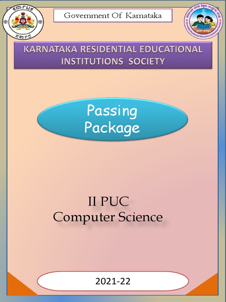 Computer Science Passing Package | PDF | Queue (Abstract Data Type ...