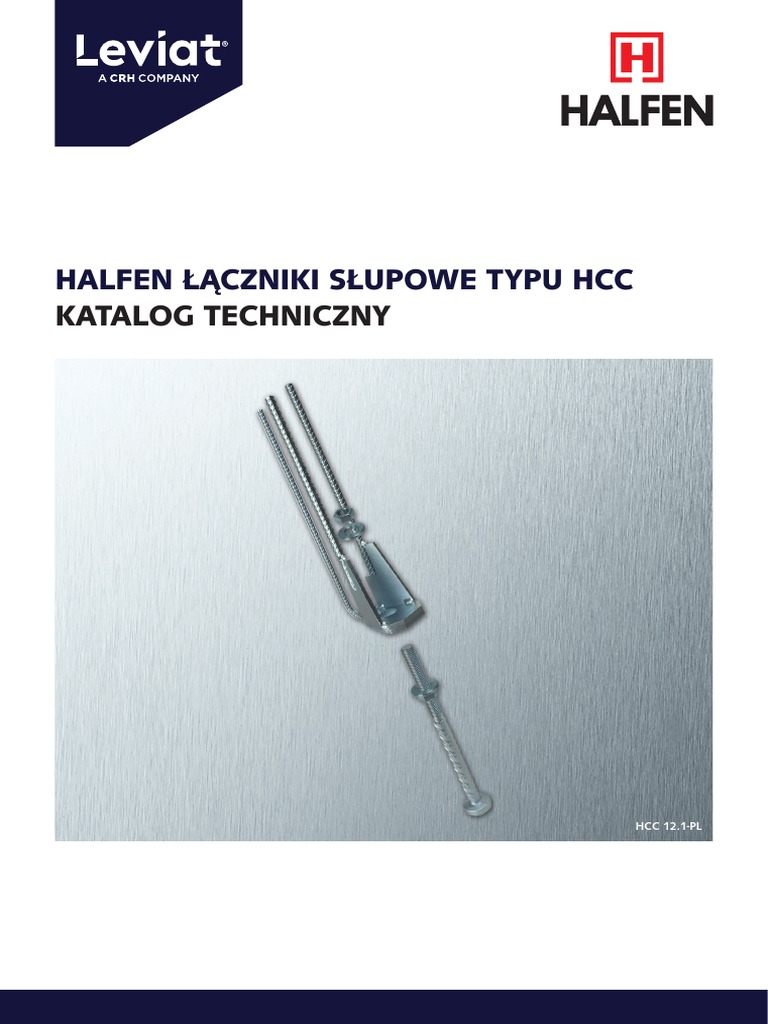 HCC - Leviat - 12-1-PL - Łączniki Słupowe | PDF