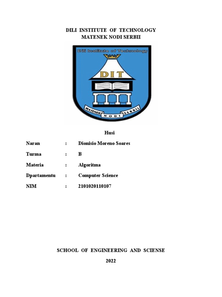 Dili Institute of Technology | Download Free PDF | Information ...