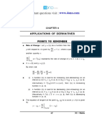 Class12 Maths AOD Practice Questions | PDF
