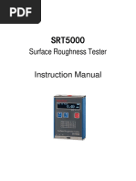 Surface Roughness Tester Work Instruction | PDF | Surface Roughness ...