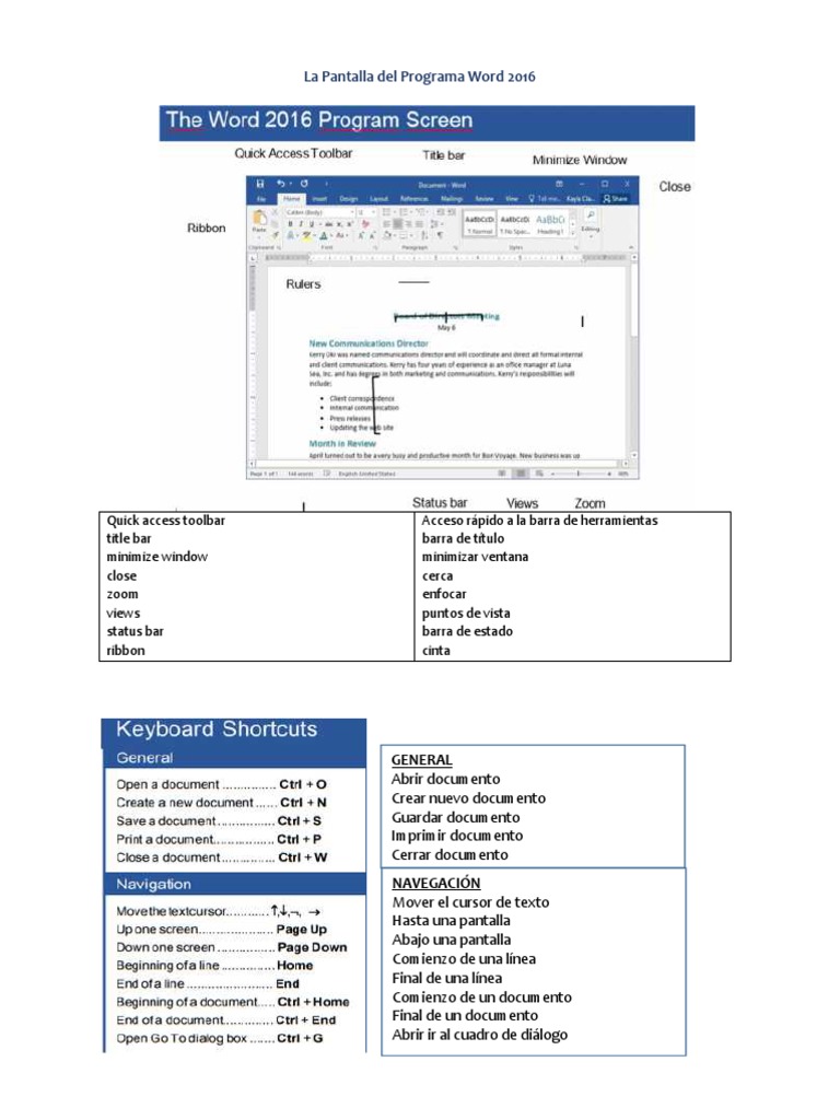 Manual de Word 2016 G | PDF | Informática | La interacción persona-ordenador
