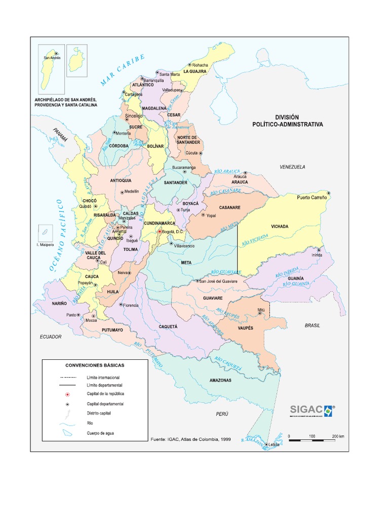 Mapa de Colombia | PDF