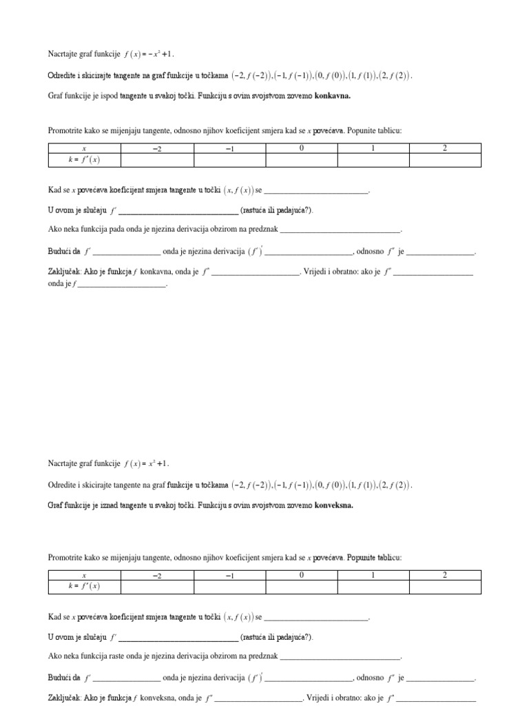 3 Konveksnost Konkavnost | PDF