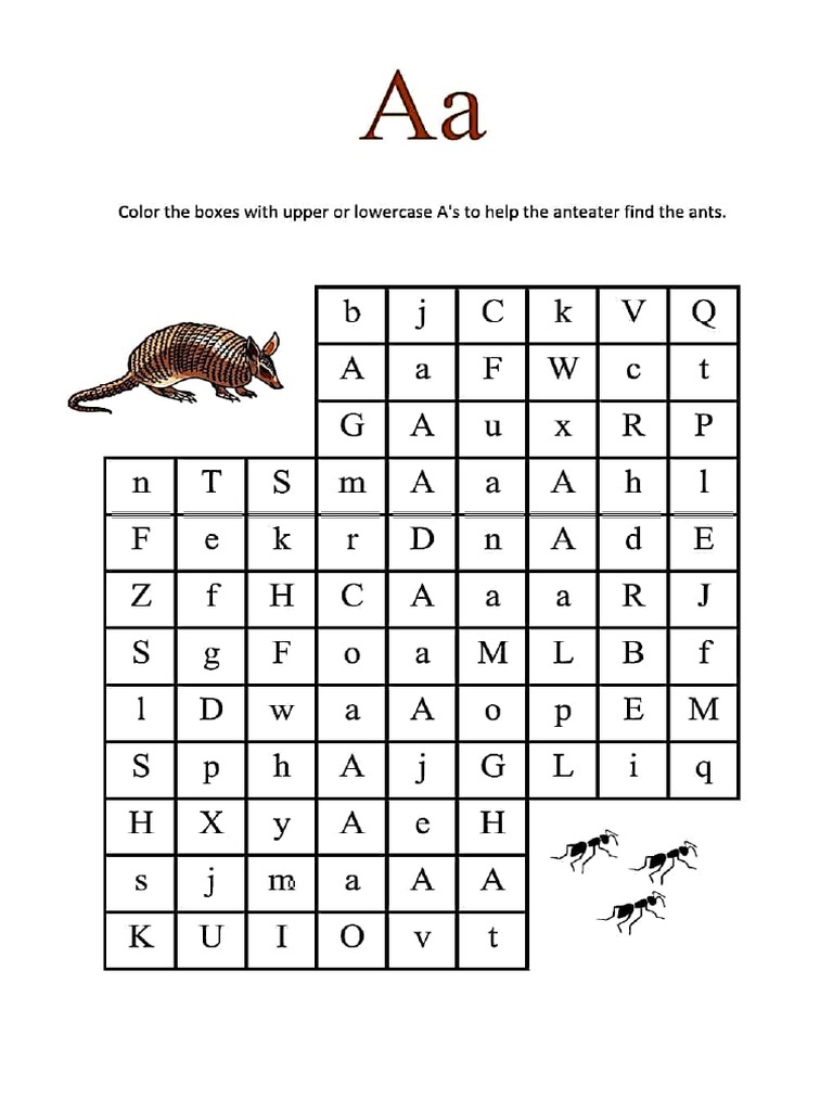 Alphabet Maze | PDF