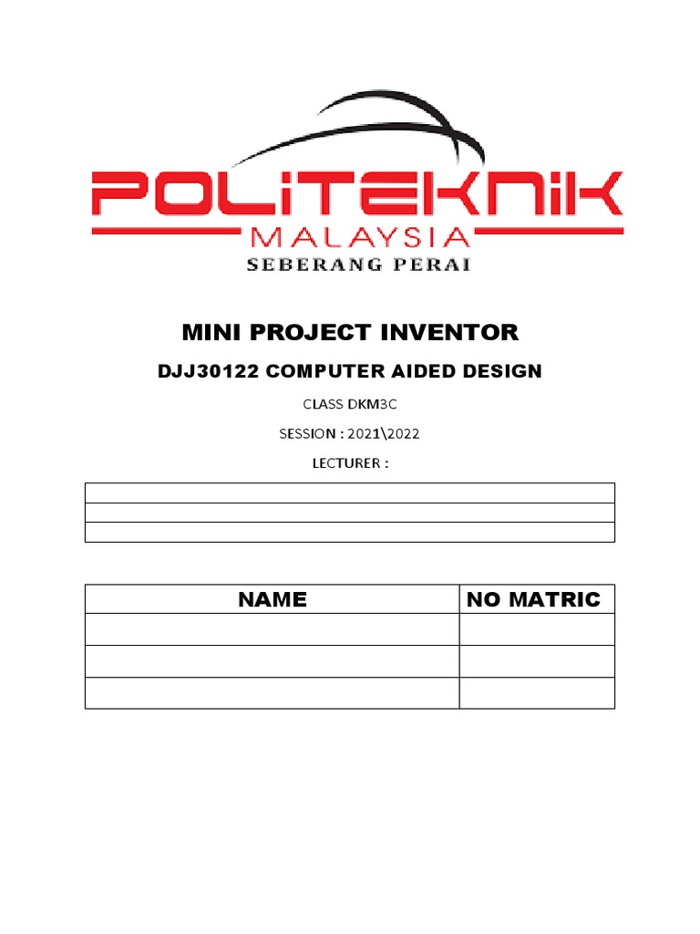 Mini Project Inventor | PDF | Technology & Engineering