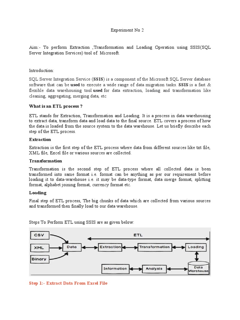 Experiment No 2 - DWM | PDF