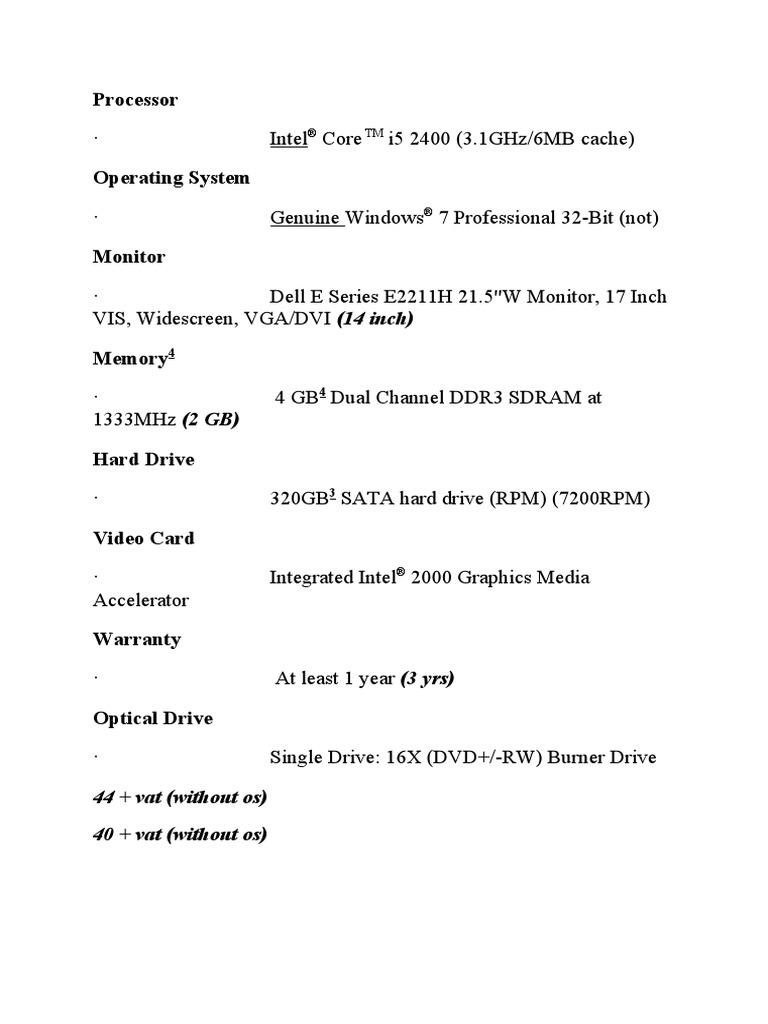 Call For Information | PDF | Computers | Technology & Engineering