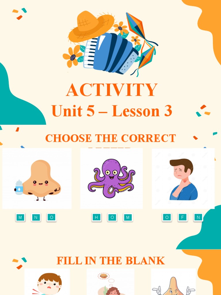 Unit 5 - Lesson 3 | PDF