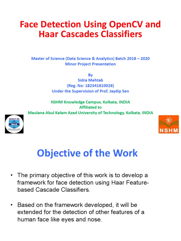 Sidra Face Detection Final | PDF | Computing | Computer Science
