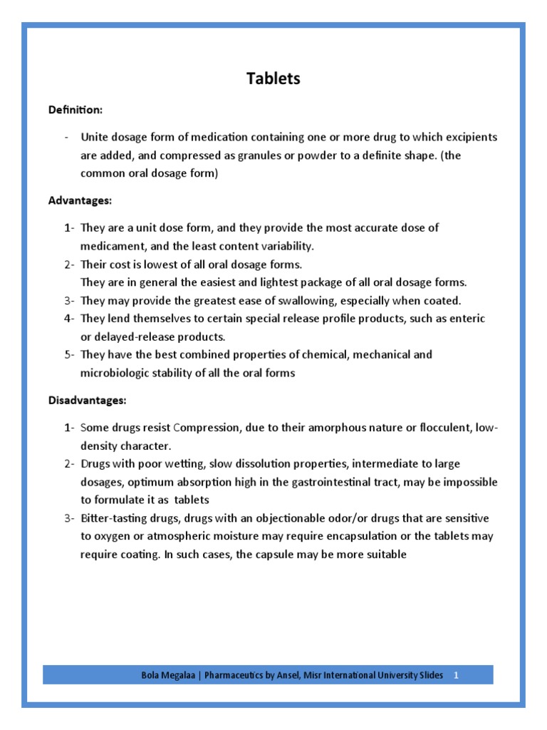 Micro | PDF | Tablet (Pharmacy) | Chemistry