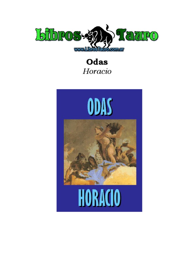 Odas de Horacio As | PDF
